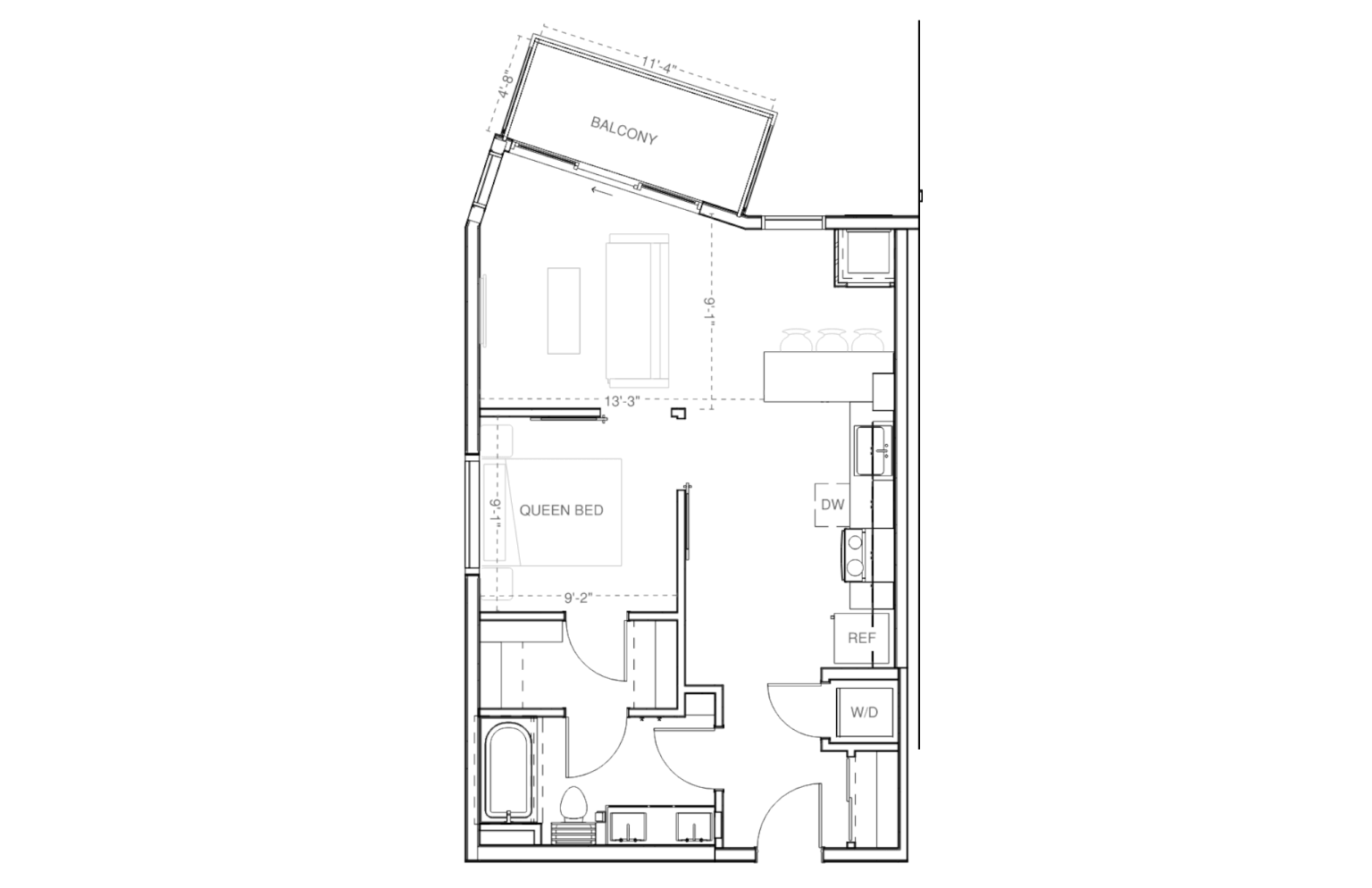 The Fred Edina - Floor Plans
