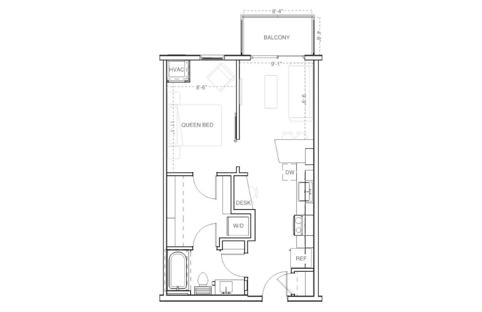 The Fred Edina - Floor Plans