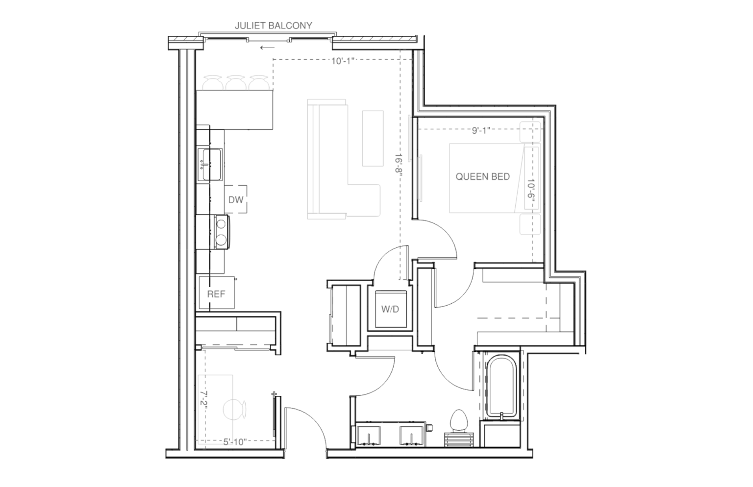 The Fred Edina - Floor Plans